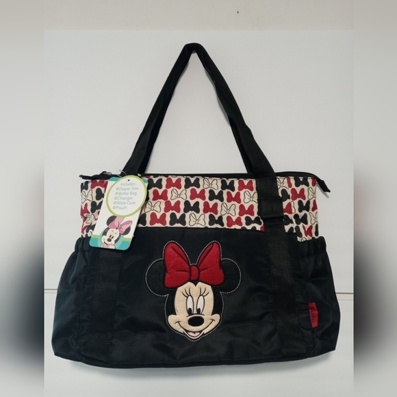 Disney | Bags | Disney Minnie Mouse Diaper Bag Nwt | Poshmark